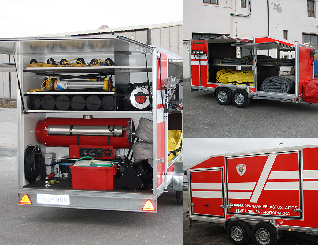 Emergency Clinics and Disaster Response Containers | Conlog Oy | Finland