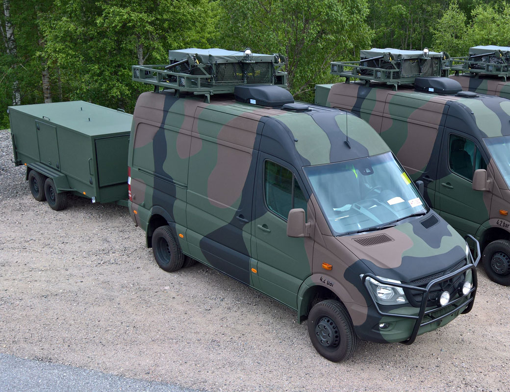 Valvomoajoneuvo VEHA - Conlog