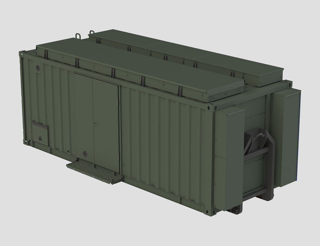 Maintenance Container for Armored Vehicles | Conlog Oy | Finland